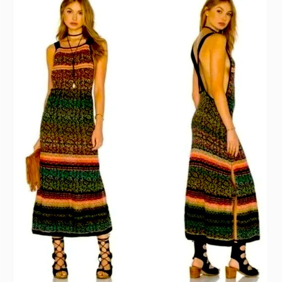 Free People | Dresses | Rare Free People Backless Knited Dress | Poshmark